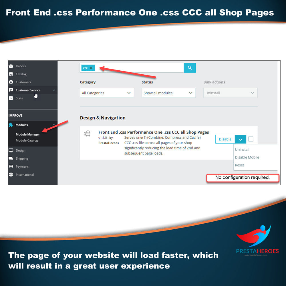 Unify & Optimize CSS Across Your PrestaShop Frontend – PrestaHeroes.com